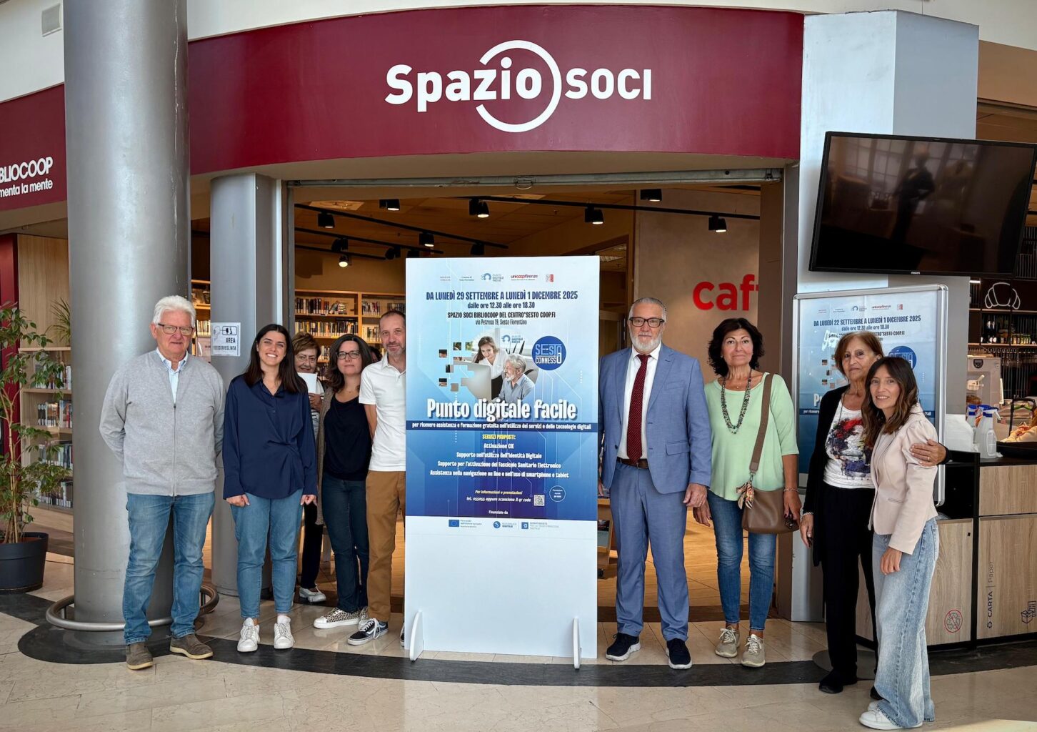 Punto digitale facile al Coop.fi di Sesto Fiorentino - Informatore