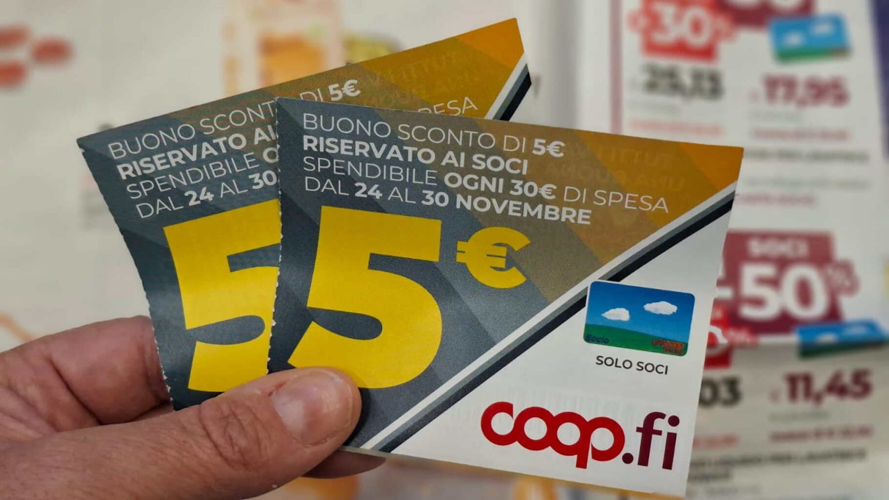 Nuovo appuntamento per i soci con i buoni sconto della Buona Spesa ...